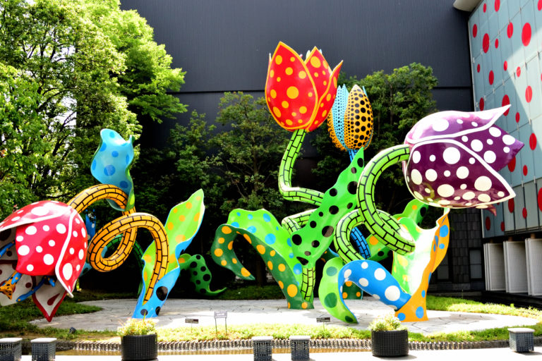 Keeping the world amazed, the Kusama World-packed exhibition **Yayoi ...