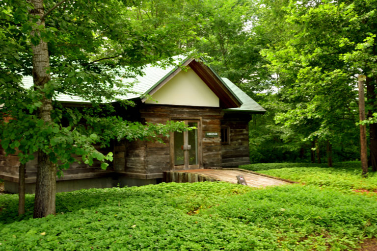 Japan, Hokkaido Garden Path, beautiful garden in Tokachi [Hokkaido]